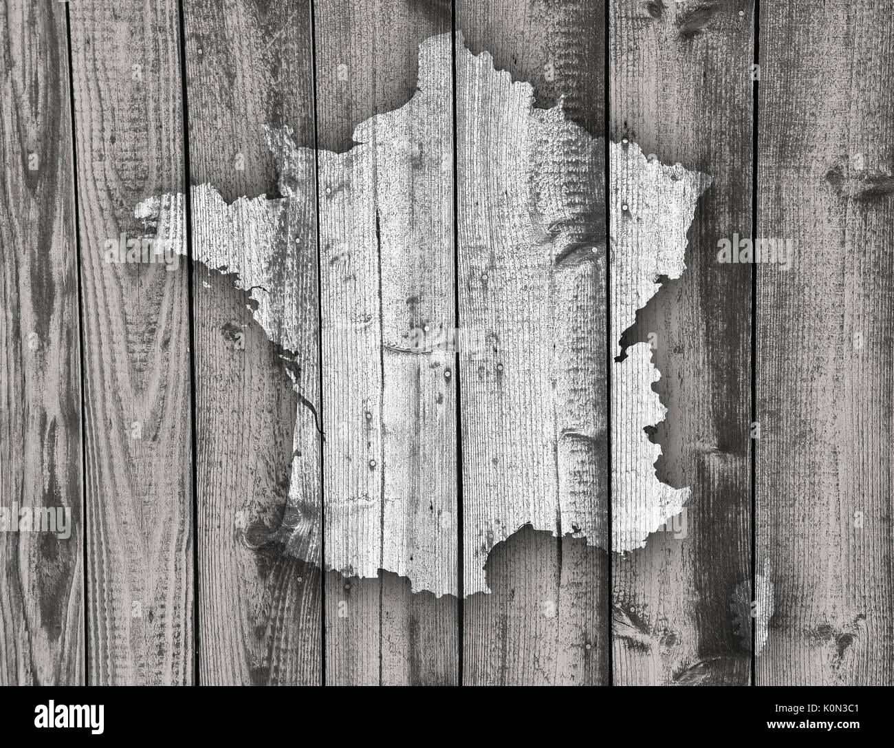 Carte de France texturé dans de belles couleurs Photo Stock - Alamy
