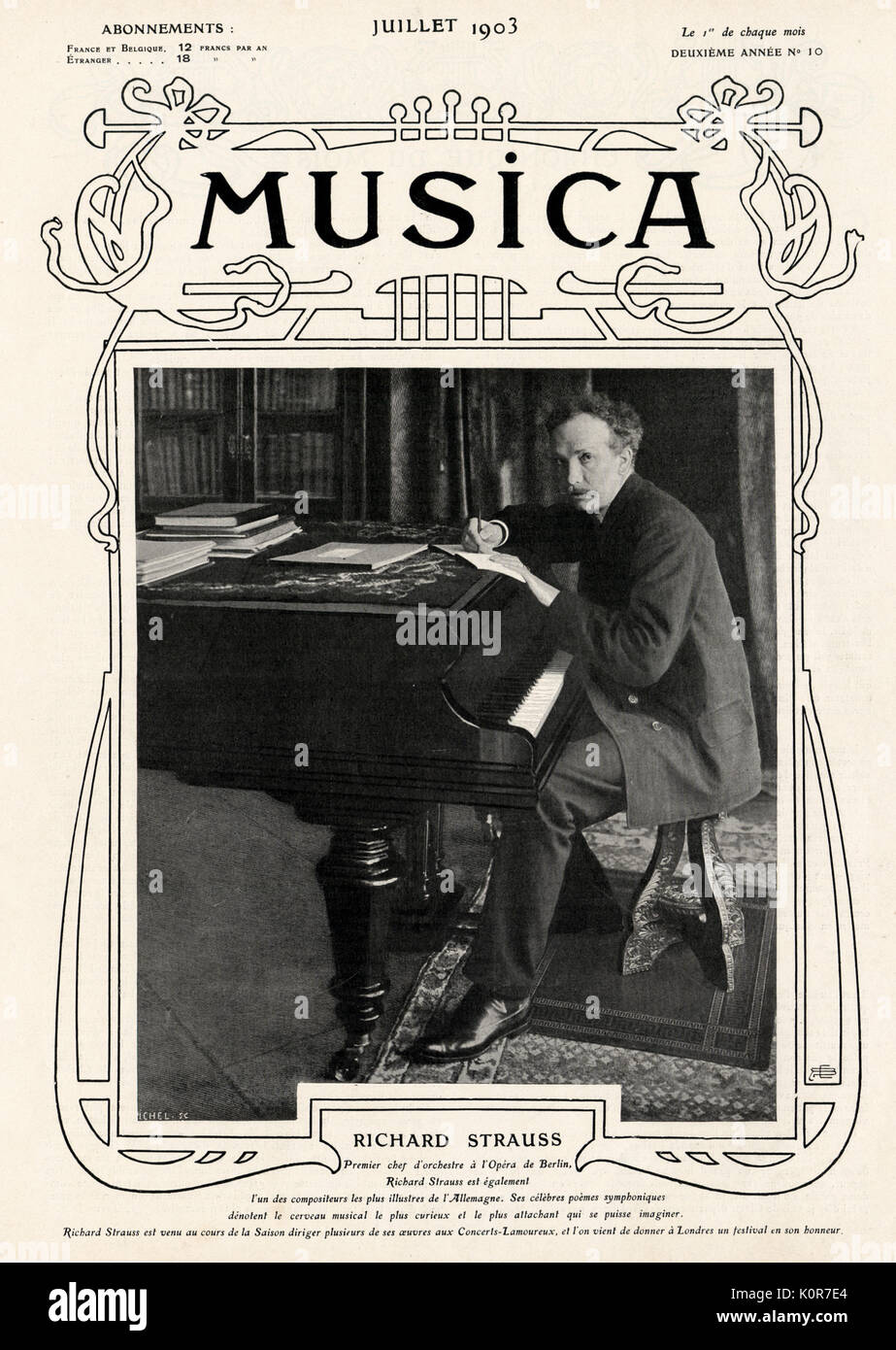 Richard strauss portrait Banque de photographies et d’images à haute ...