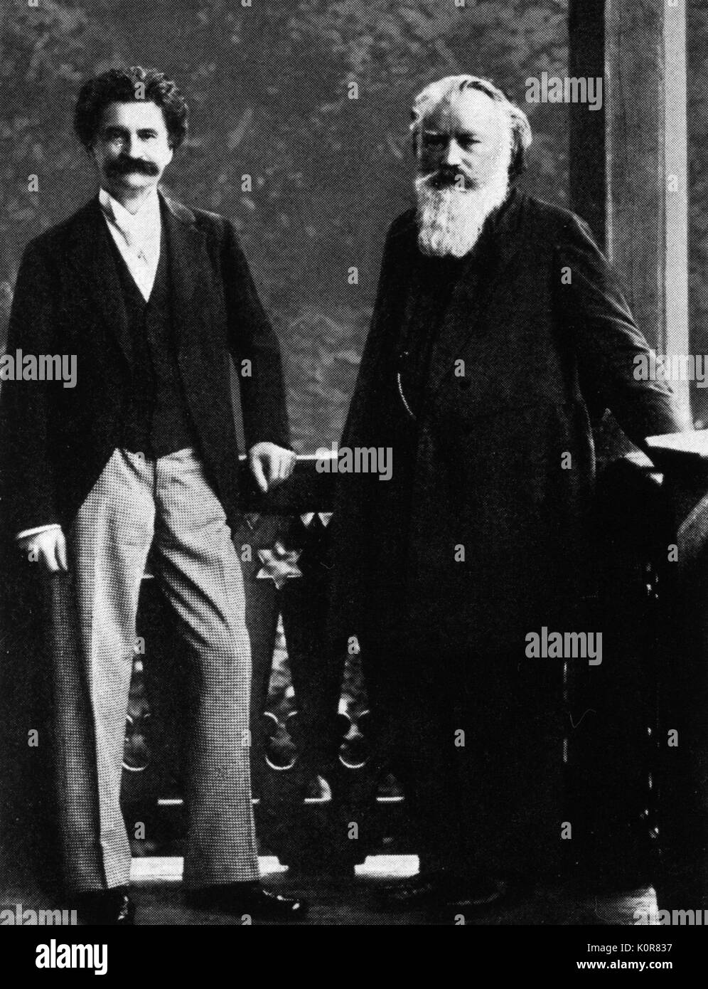 Johannes brahms et clara schumann Banque de photographies et d’images à ...