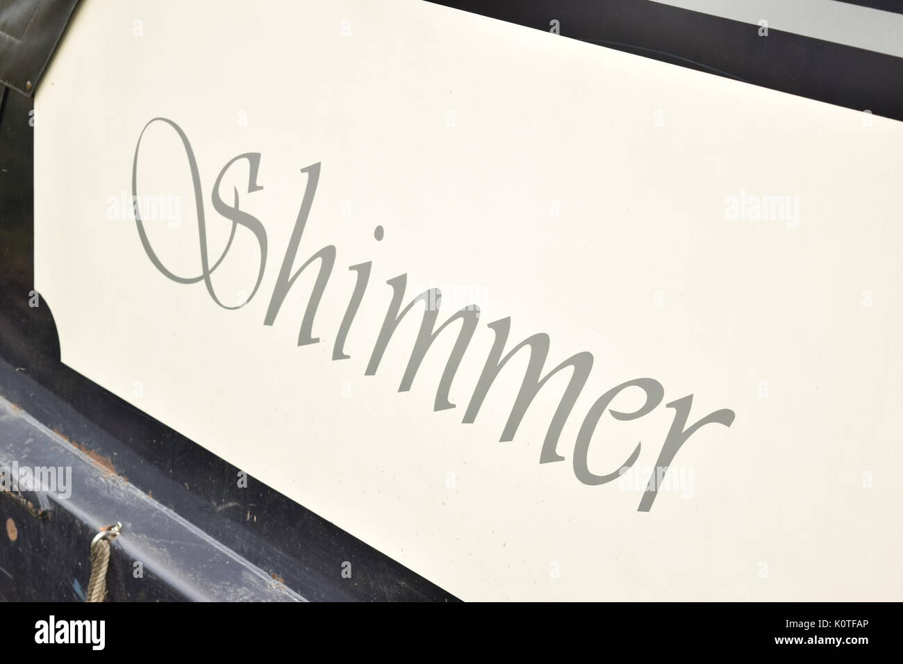 Shimmer sign Banque de photographies et d’images à haute résolution - Alamy