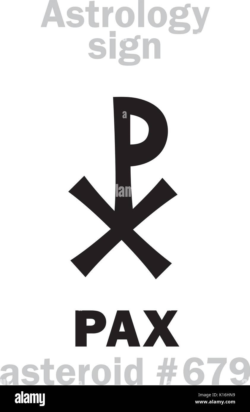 Symbole de la pax Banque d'images vectorielles - Alamy