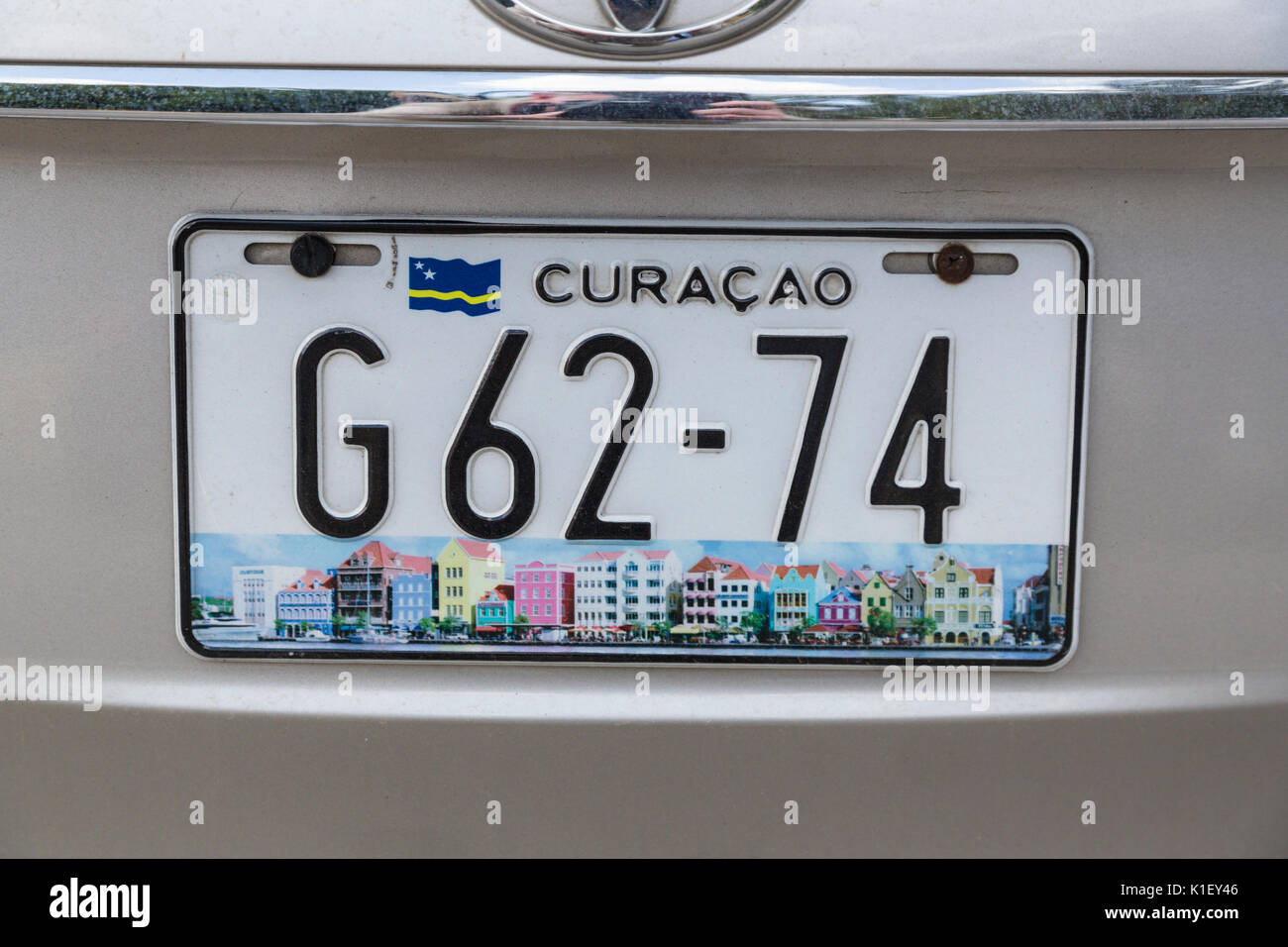 Curacao license plate Banque de photographies et d’images à haute ...