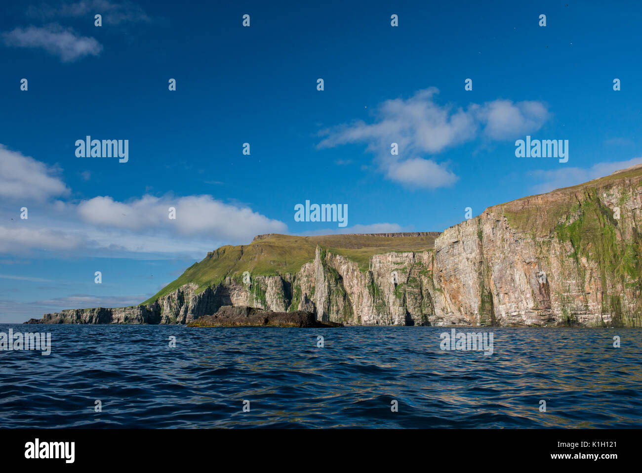 La Norvège, mer de Barents, Svalbard. Bear Island Nature Reserve aka ...