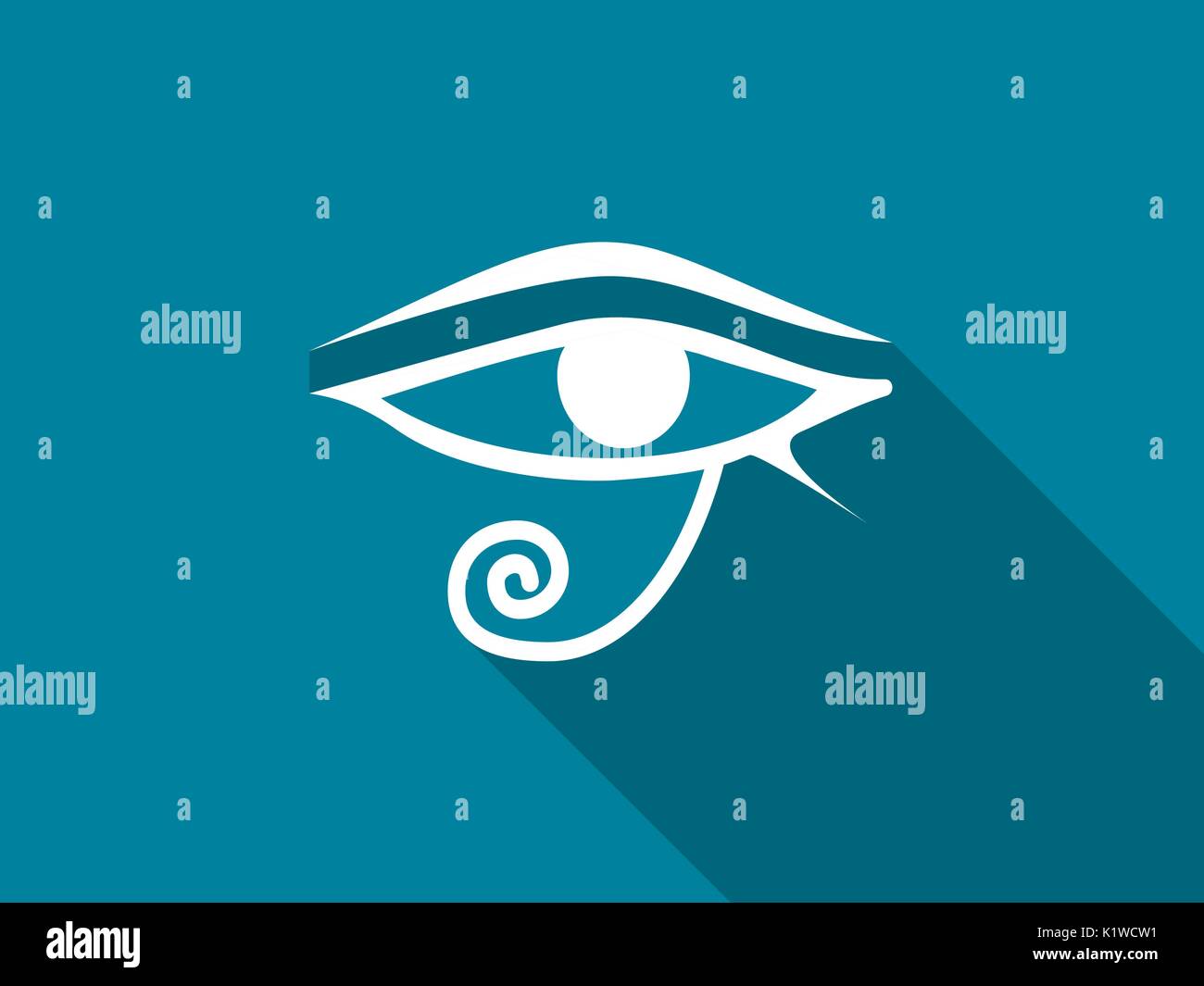 Horus eye Banque d'images vectorielles - Alamy
