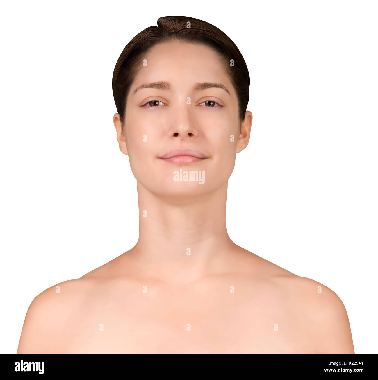 Anatomie du corps visage Banque de photographies et d’images à haute ...