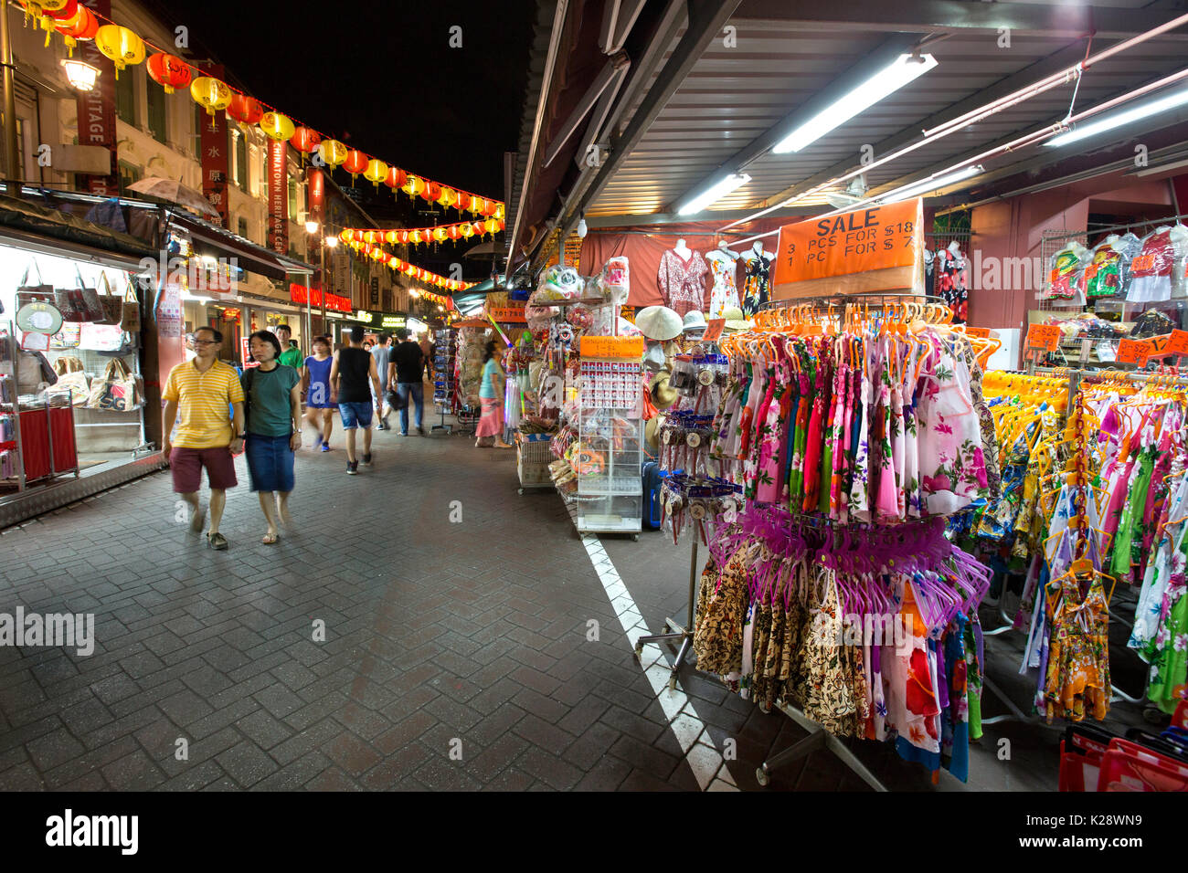 Chinatown's labyrinthe de rues étroites comprend Chinatown Food Street ...