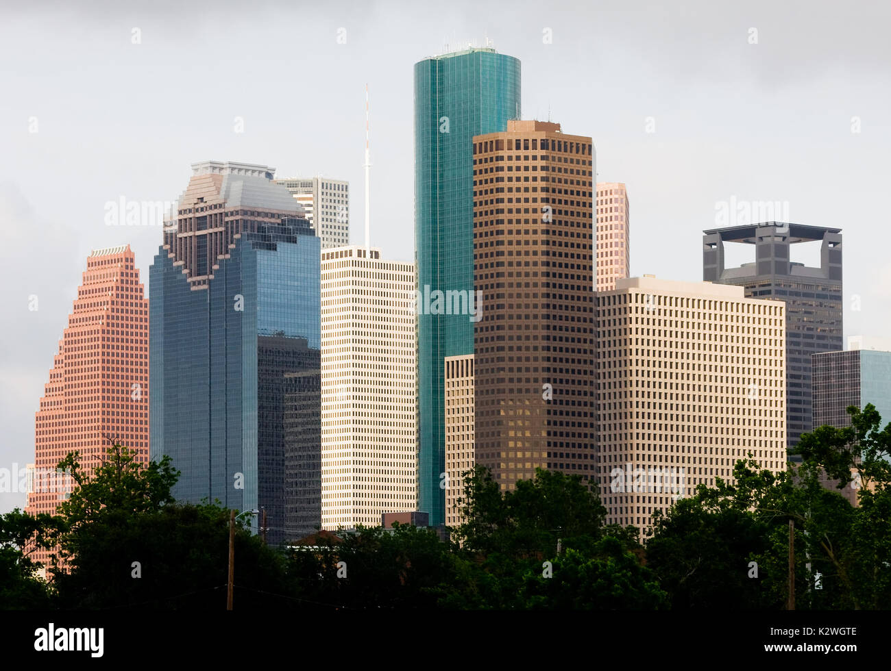 Houston moderne Banque de photographies et d’images à haute résolution ...