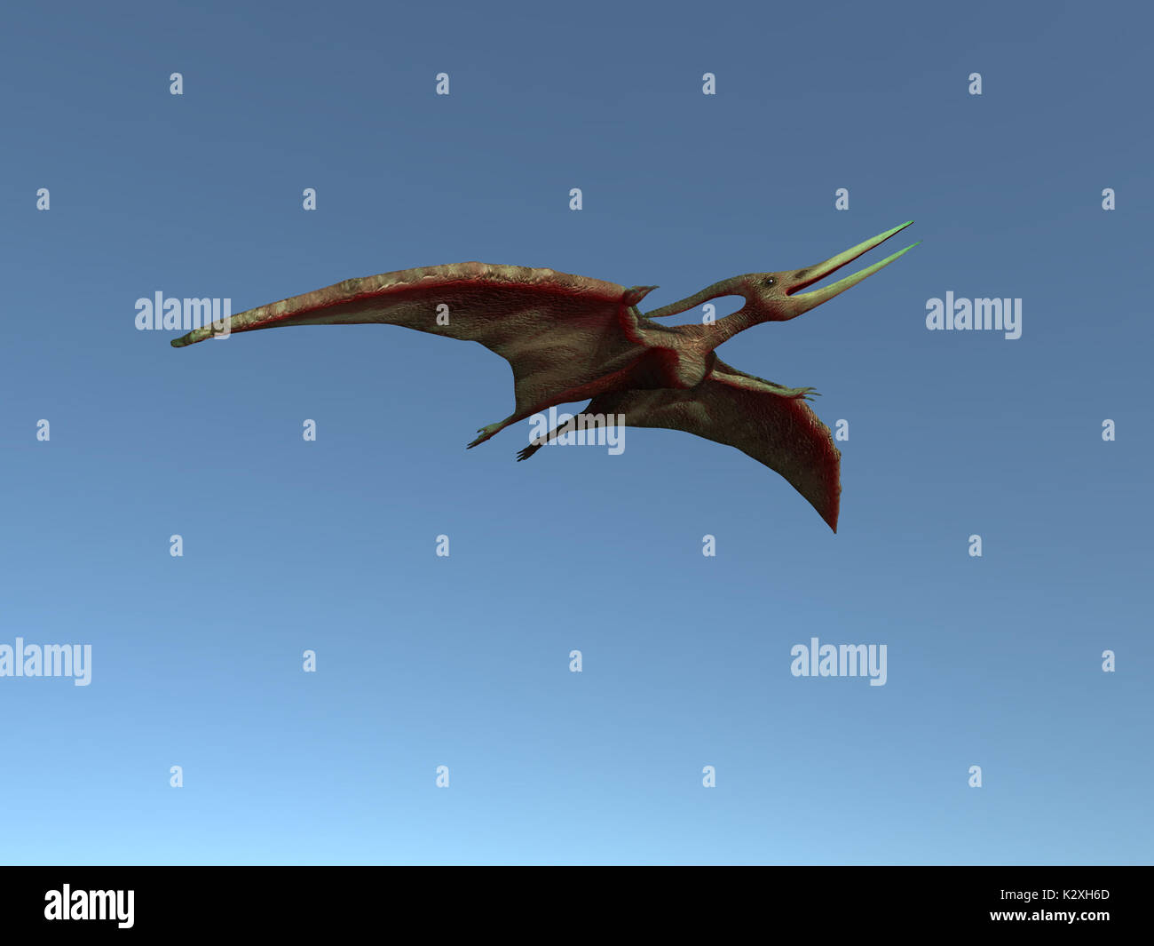 Dinosaur pterodactyl pteranodon flying Banque de photographies et d’images à haute résolution ...