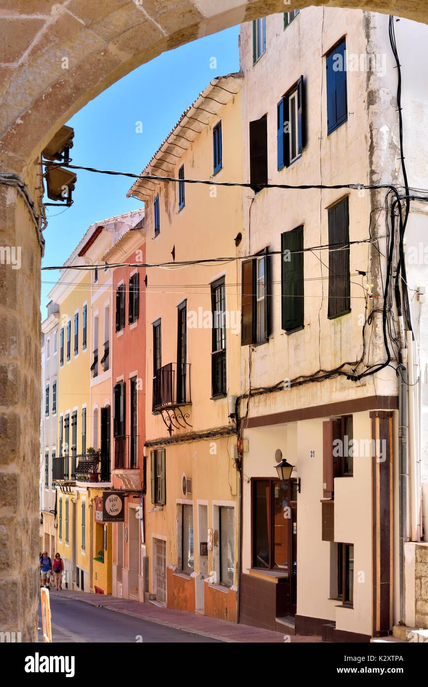 Menorca Mahon Banque d'image et photos - Alamy