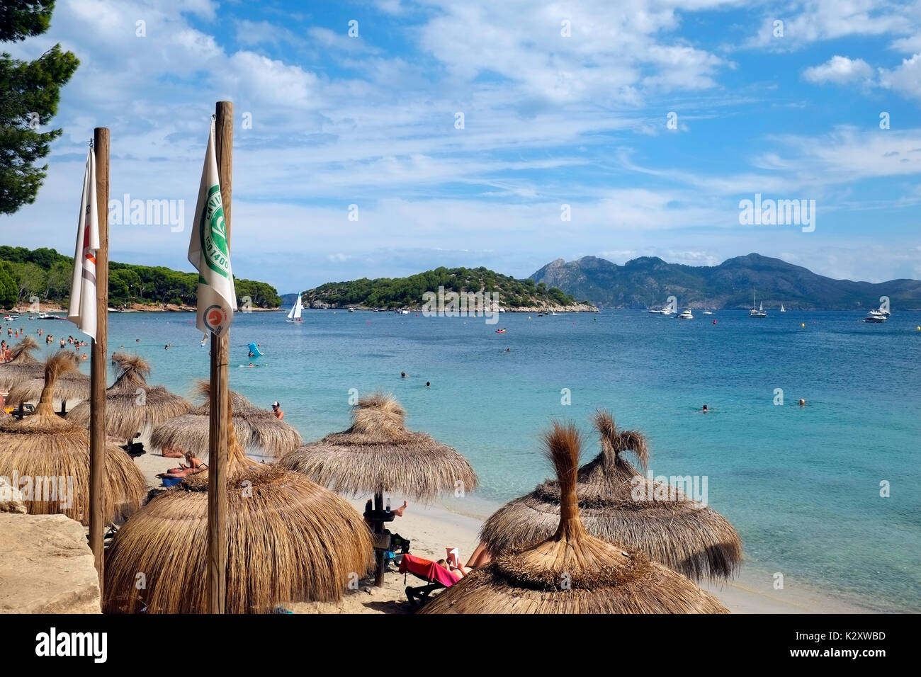 Plage Cap Formentor Majorque Majorque Îles Baléares Espagne Espana UE ...