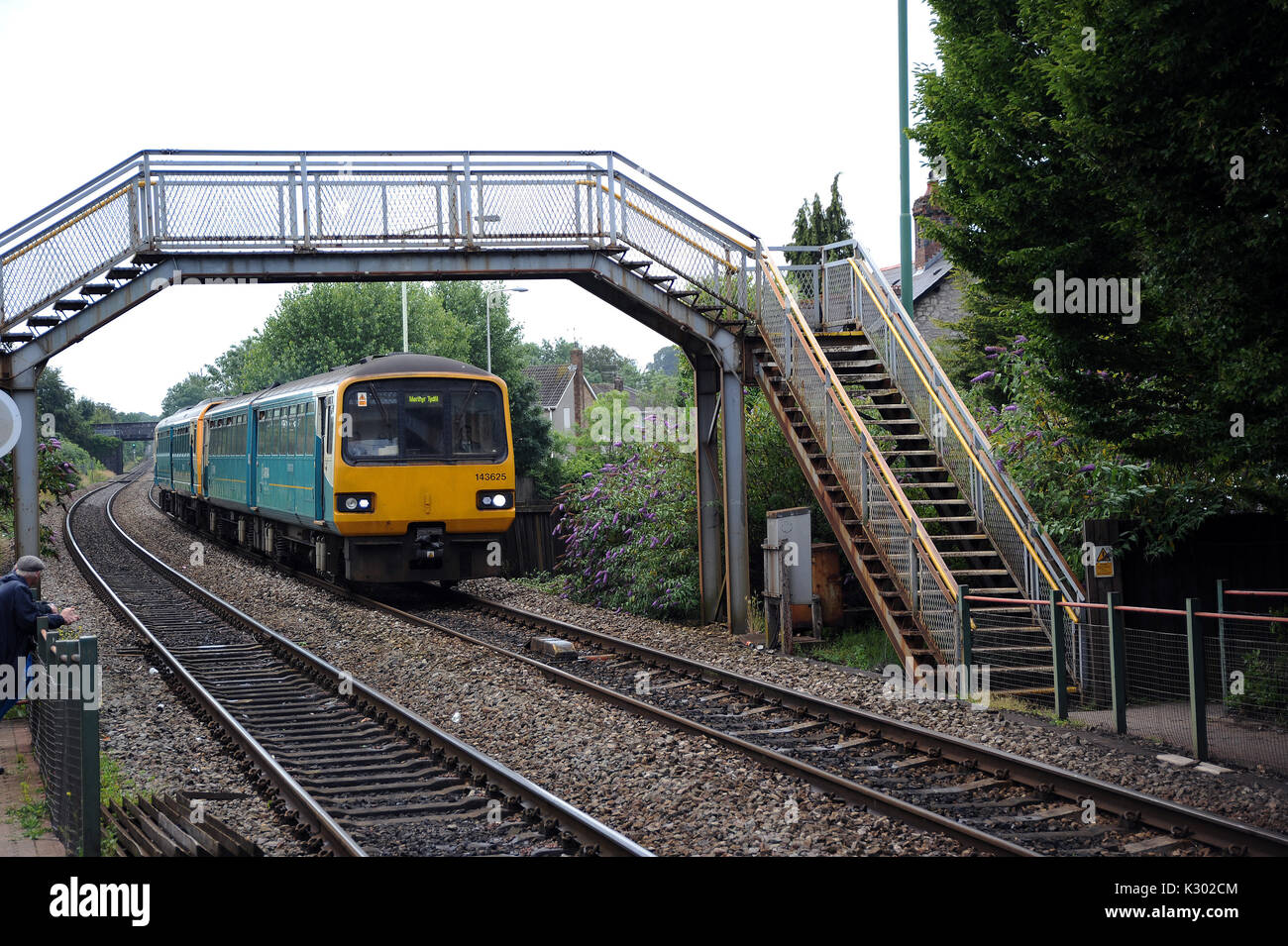 Merthyr tydfil railway station Banque de photographies et d’images à ...