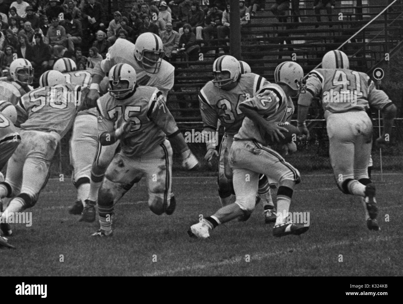 Football match 1970 Banque de photographies et d’images à haute ...