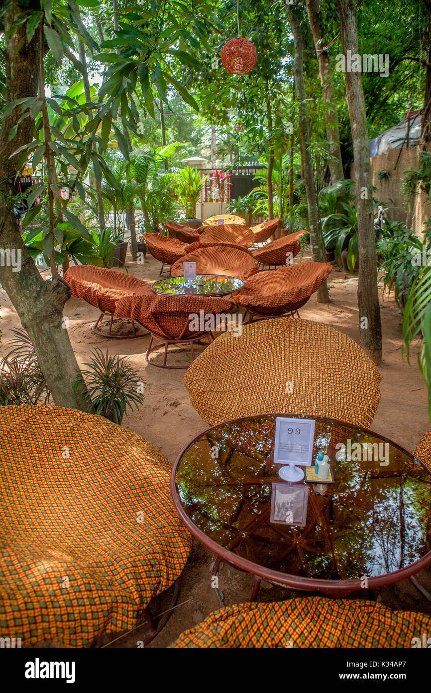 Jardin du restaurant Banque de photographies et d’images à haute ...