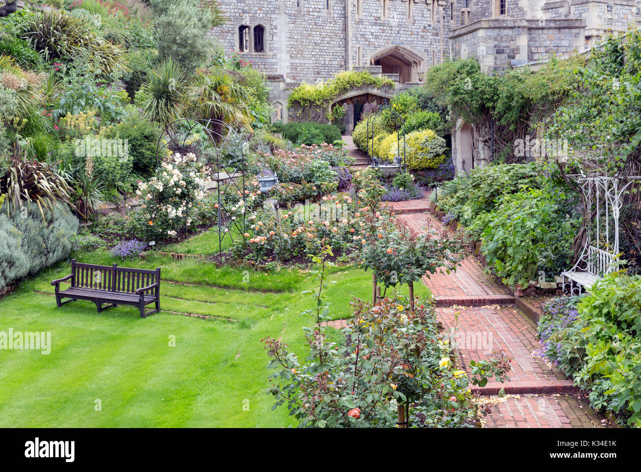 Windsor castle gardens Banque de photographies et d’images à haute ...