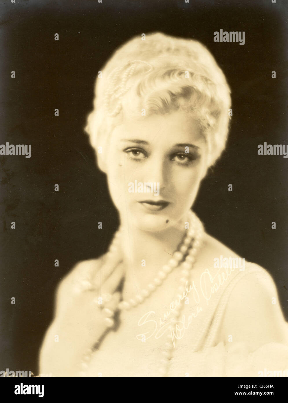 DOLORES COSTELLO ACTRICE aka DOLORES COSTELLO BARRYMORE épouse de l ...