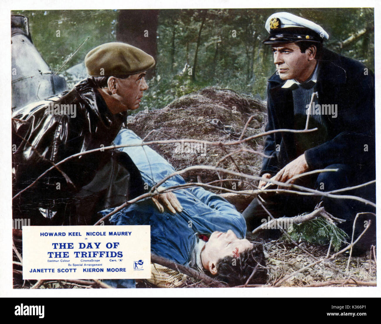 Le JOUR DE L'TRIFFIDES Howard Keel (à droite) LE JOUR DE L'TRIFFIDES ...