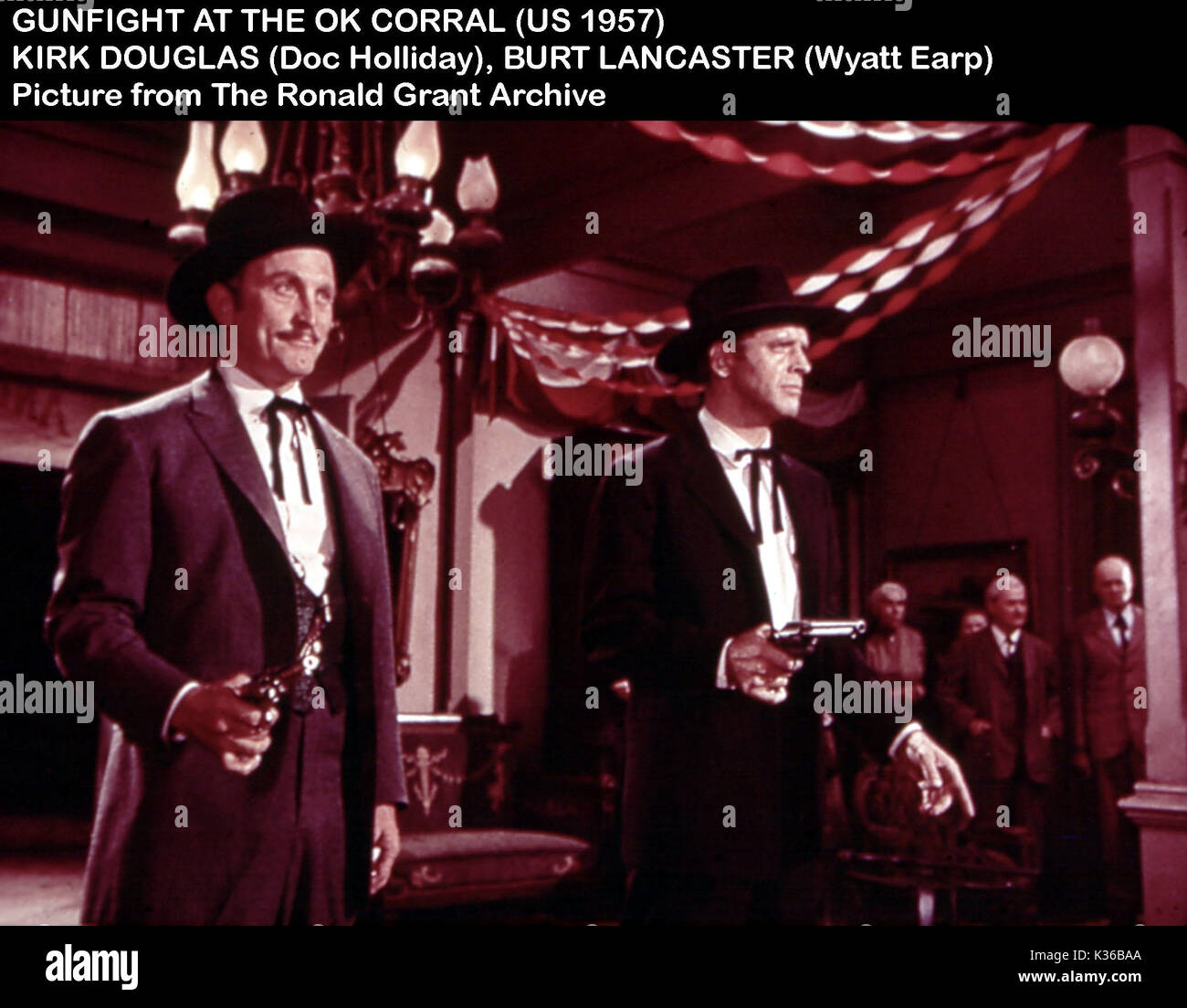 Kirk douglas et burt lancaster Banque de photographies et d’images à haute résolution - Alamy