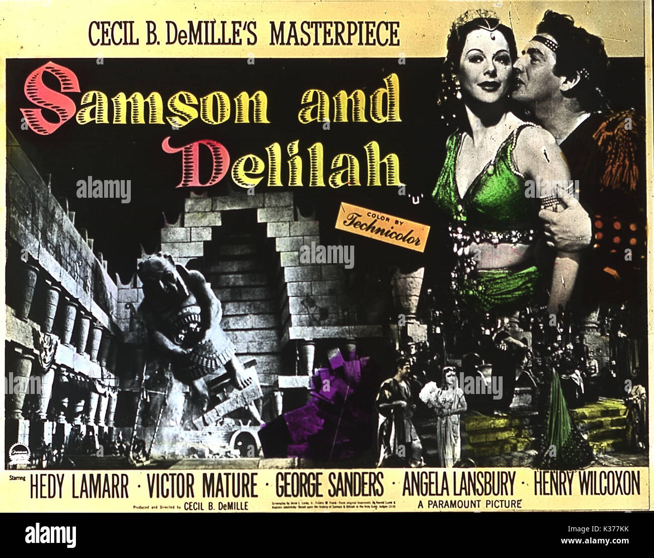 Samson and delilah (1949) Banque de photographies et d’images à haute ...