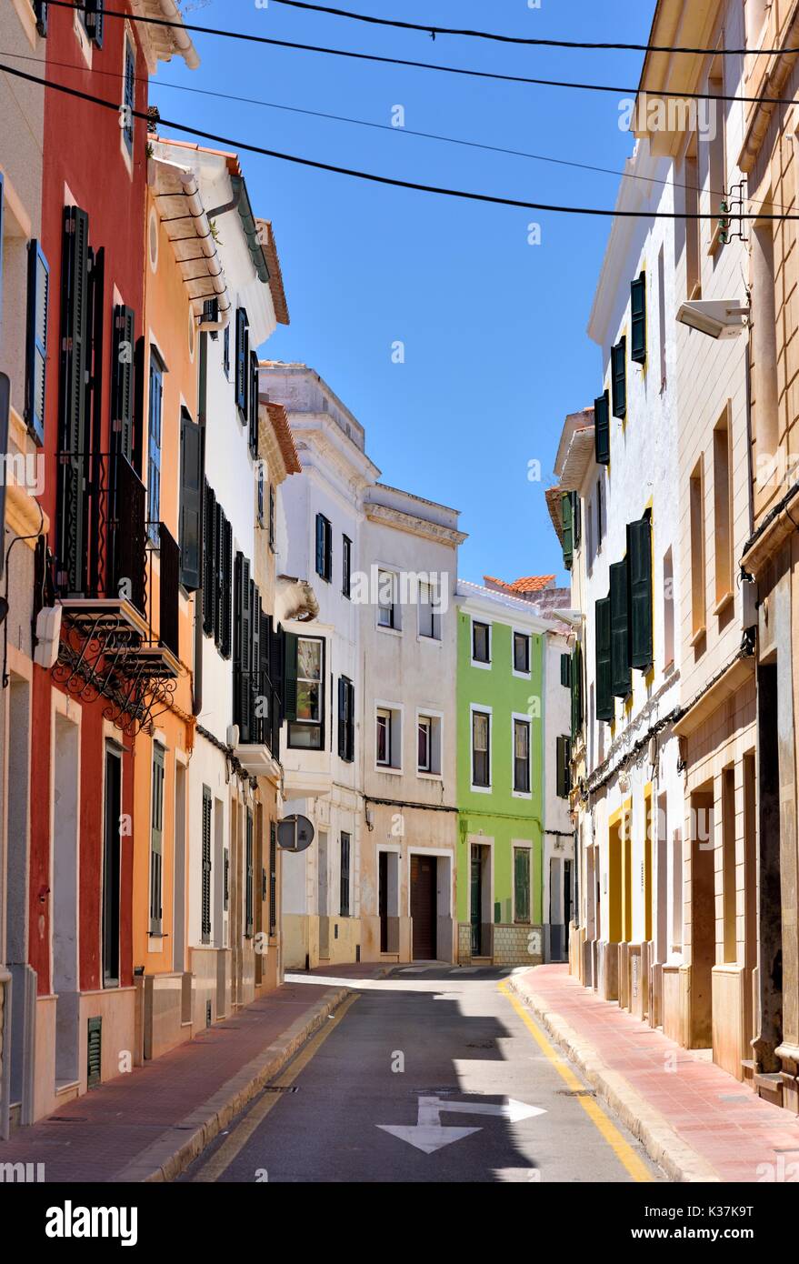 Menorca Mahon Banque d'image et photos - Alamy