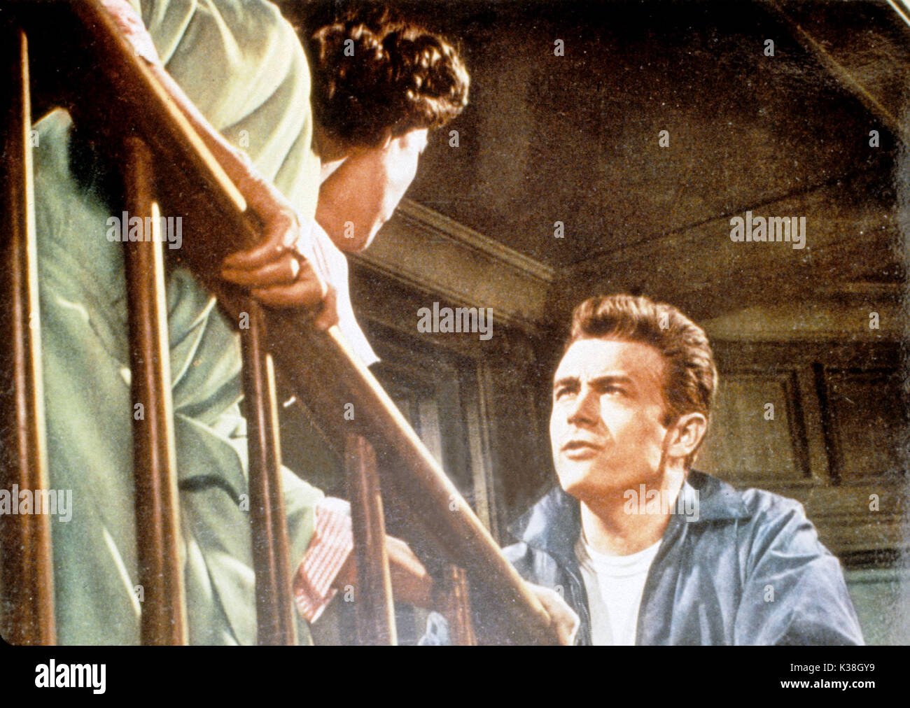 Rebel without a cause 1955 james dean Banque de photographies et d ...