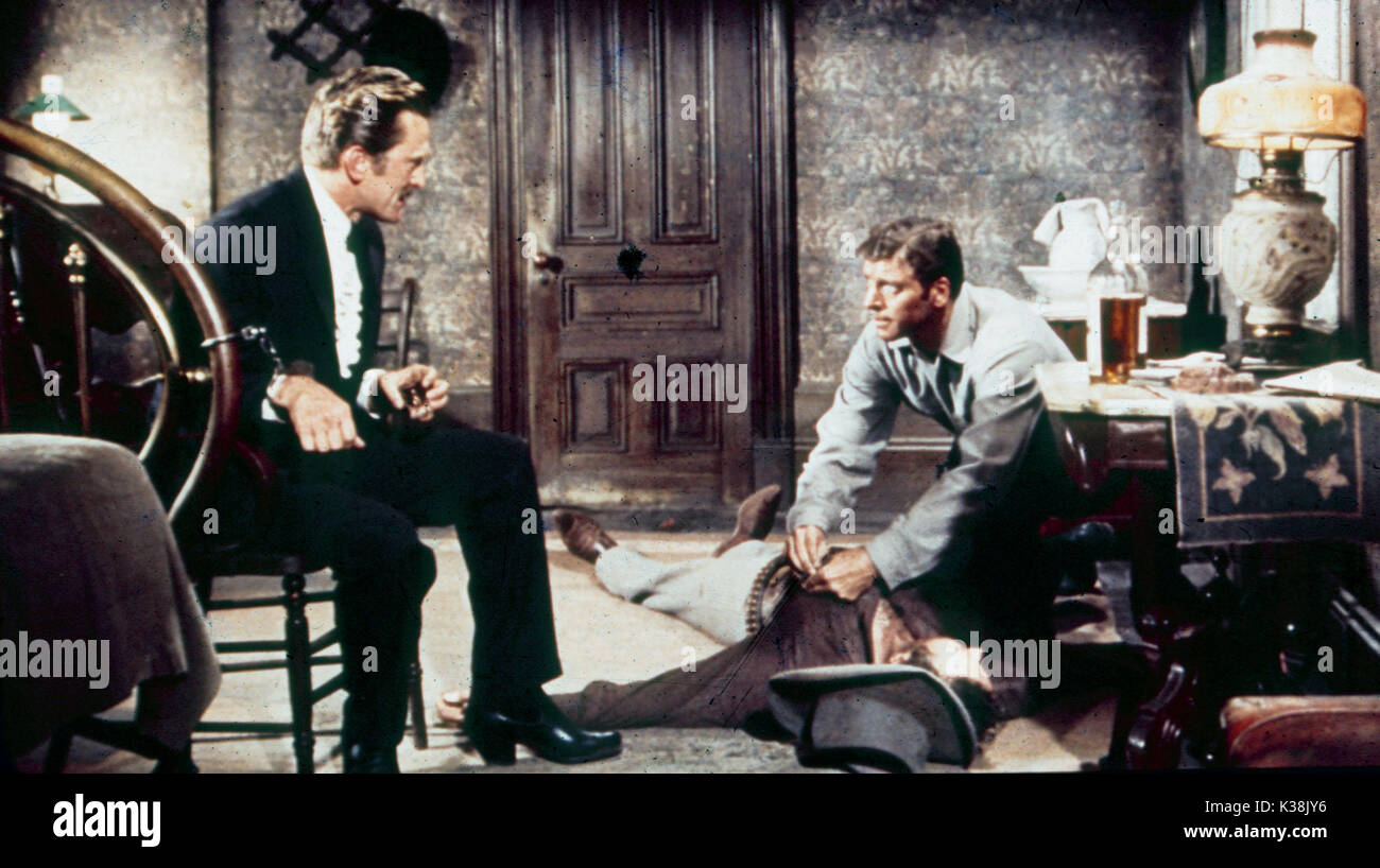 Kirk douglas et burt lancaster Banque de photographies et d’images à haute résolution - Alamy