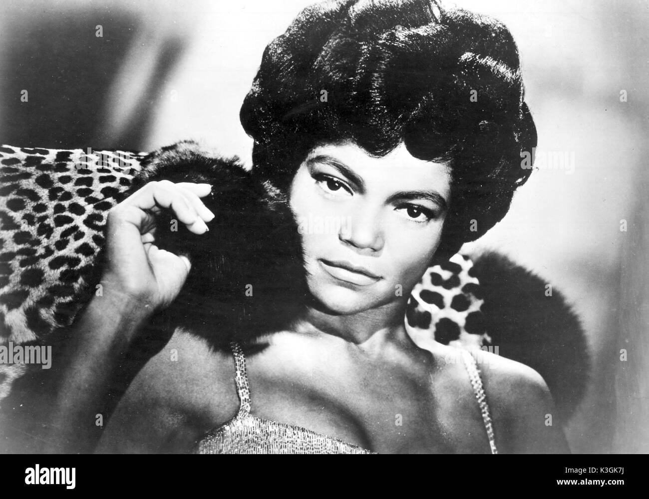Eartha kitt eartha kitt Banque d'images noir et blanc - Alamy