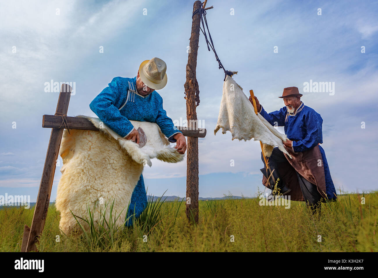 Mongolian Clothes Banque d'image et photos - Alamy