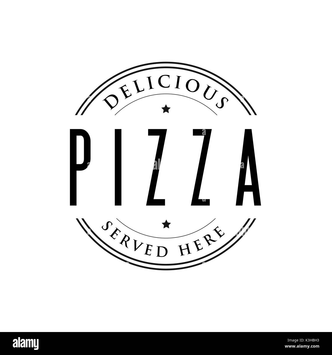 Vintage fast food logo vector Banque de photographies et d’images à ...