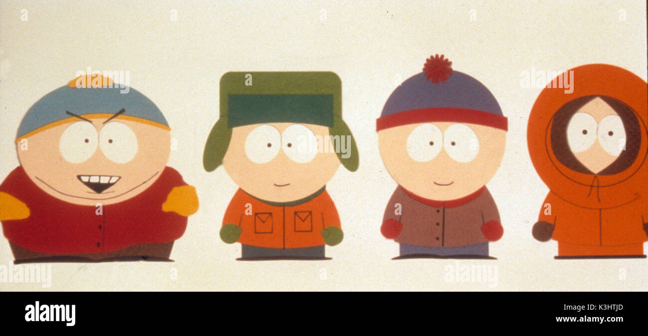 SOUTH PARK SOUTH PARK CARTMAN, Kyle, STAN, KENNY Photo Stock - Alamy