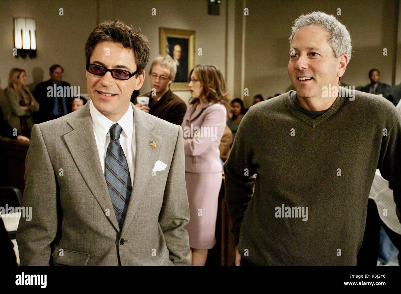 (L-R) Robert Downey Jr., Joshua Leonard, Annabelle Gurwitch, David ...