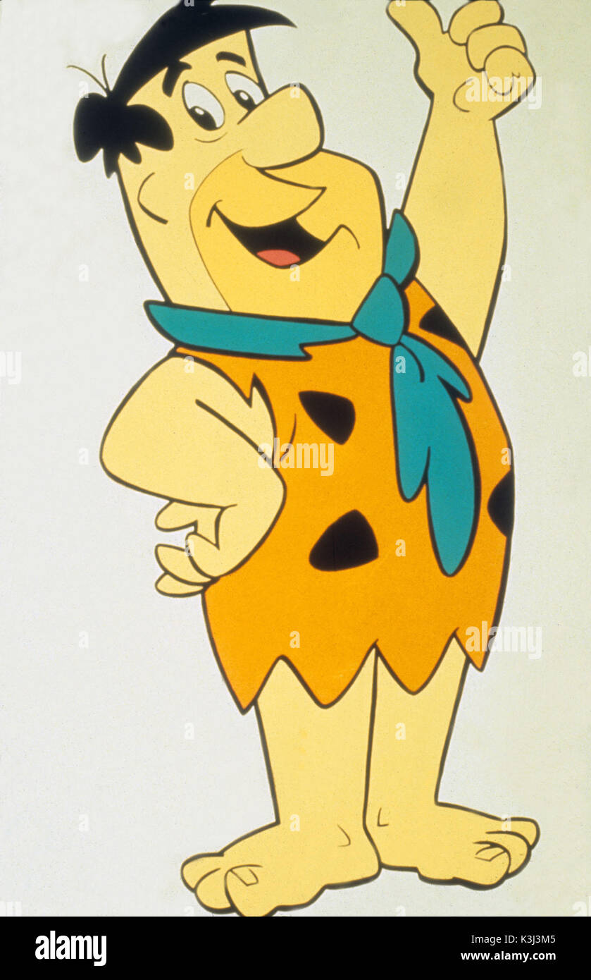 Les Pierrafeu Fred Flintstone Photo Stock Alamy