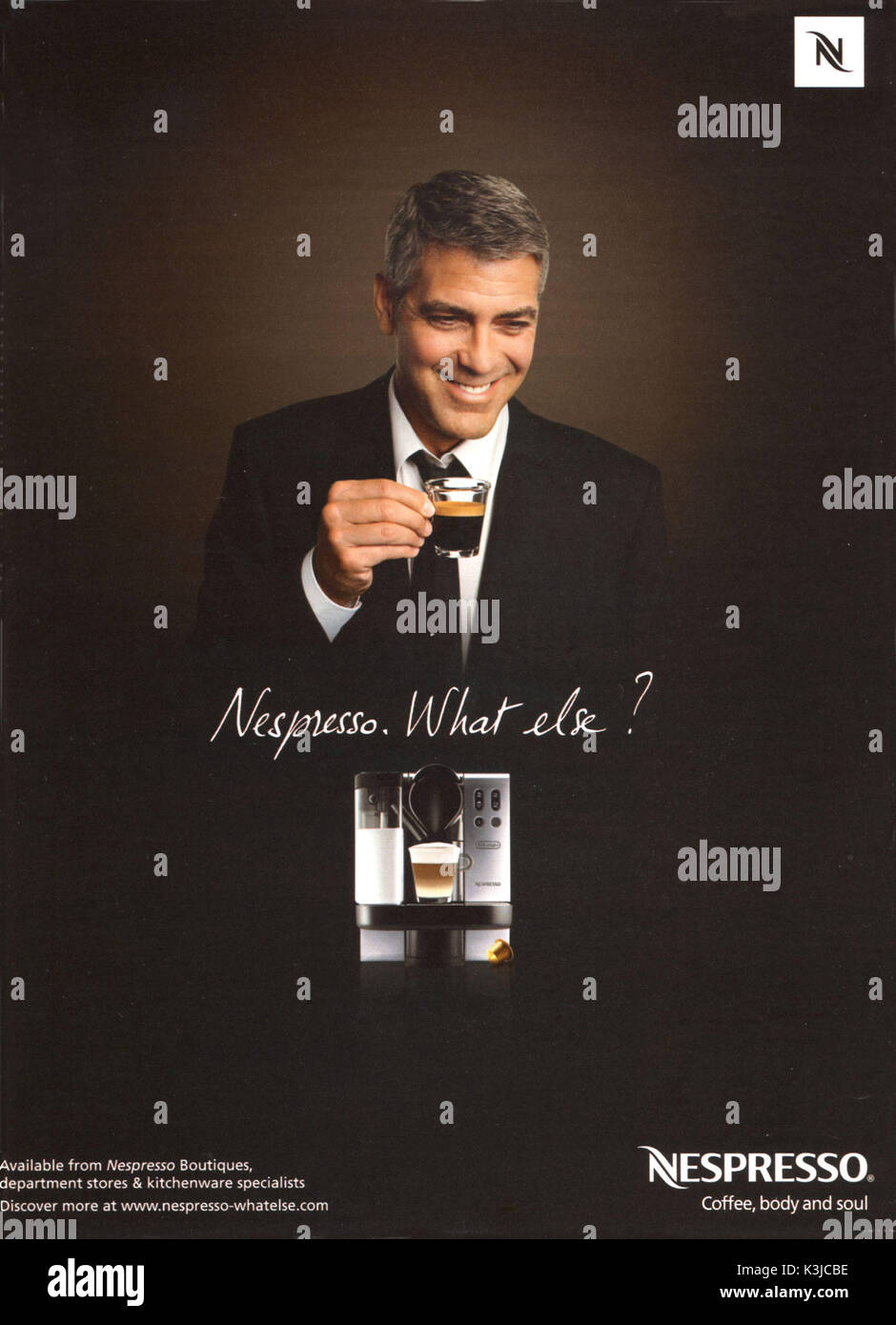 George clooney nespresso Banque de photographies et d’images à haute ...