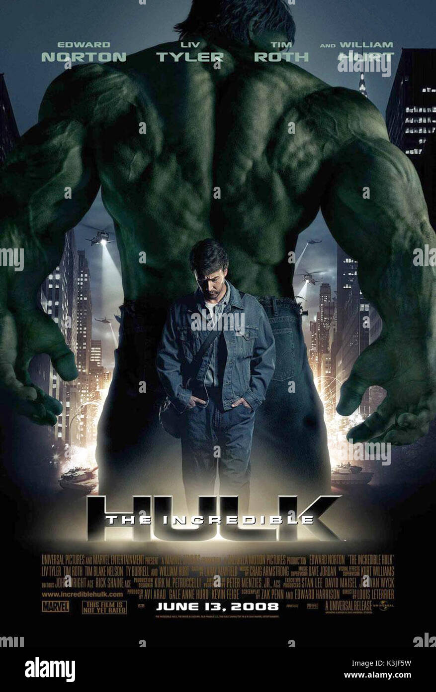 L incroyable hulk 2008 Banque de photographies et d’images à haute ...