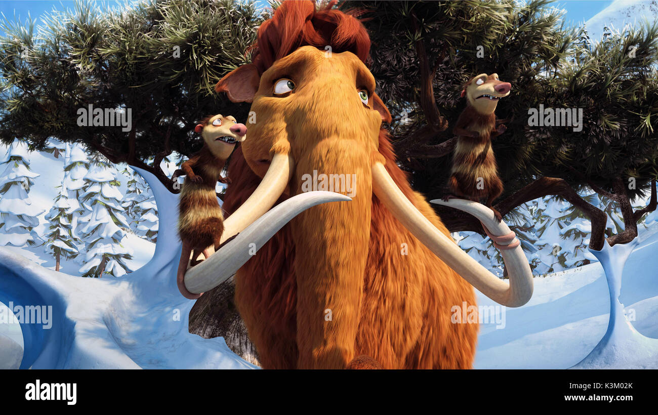 Crash ellie eddie ice age Banque de photographies et d’images à haute ...