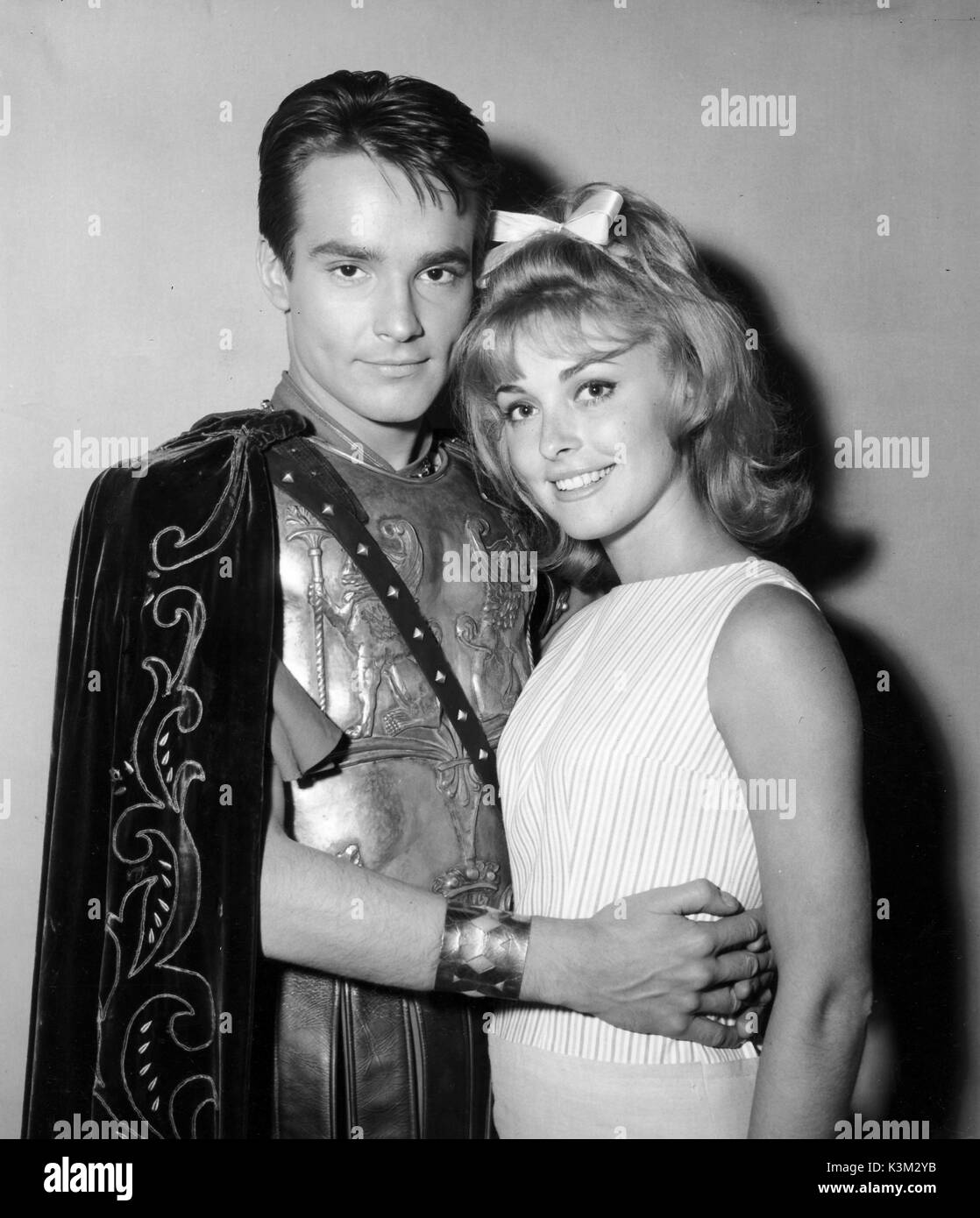 Sharon tate 1963 Banque d'images noir et blanc - Alamy