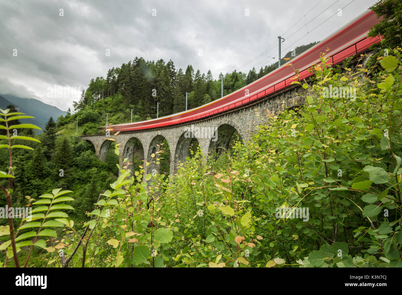 Chemin de fer bernina express Banque de photographies et d’images à ...