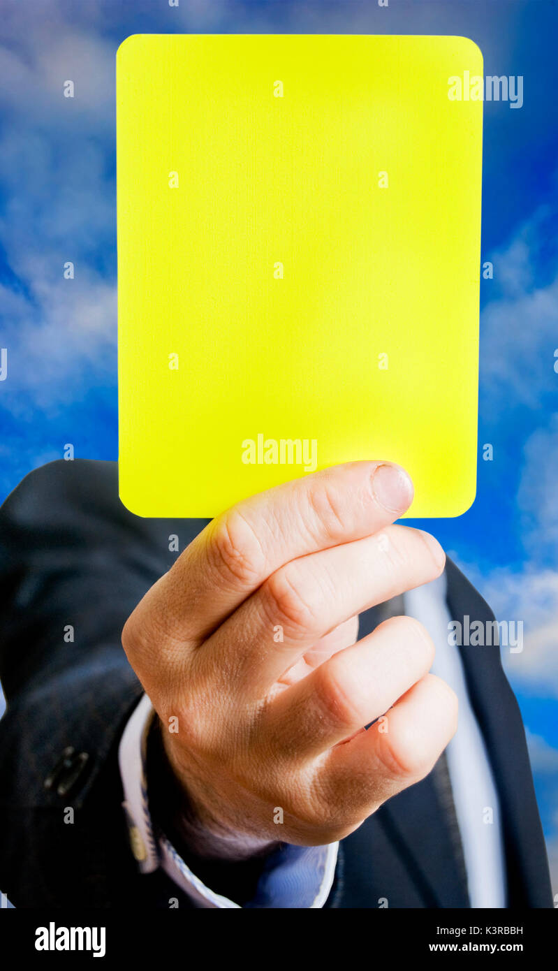 Carte jaune Banque de photographies et d’images à haute résolution - Alamy