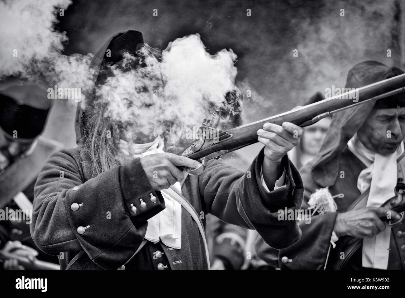 Italie bataille de marsaglia reconstitution historique Banque de ...