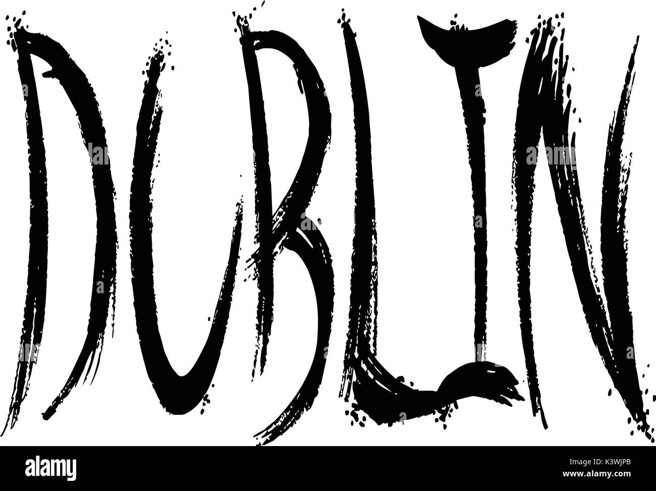 Symbole de dublin Banque d'images vectorielles - Alamy