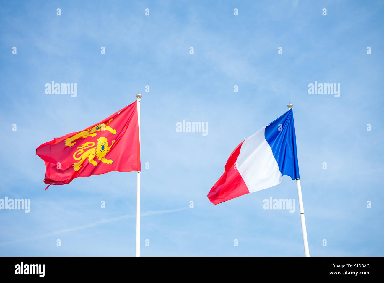 Drapeau normandie Banque de photographies et d’images à haute ...
