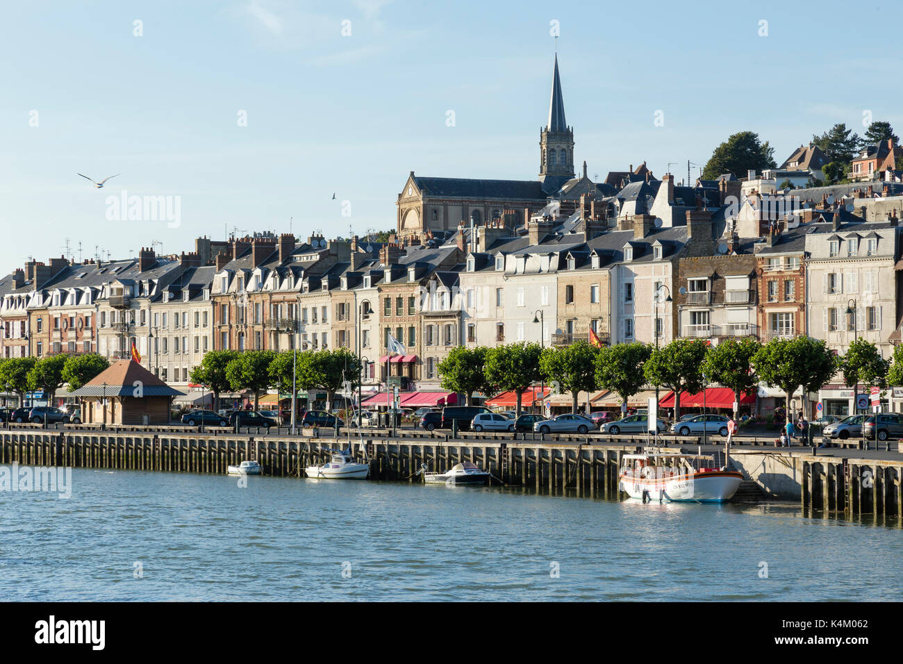 France, Calvados (14), Trouville-sur-Mer et la Touques // France ...