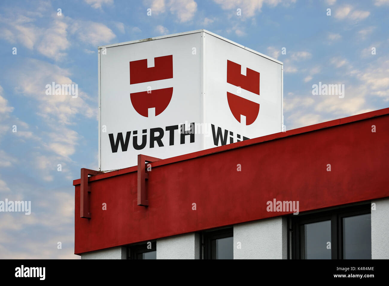 Wurth logo Banque de photographies et d’images à haute résolution - Alamy