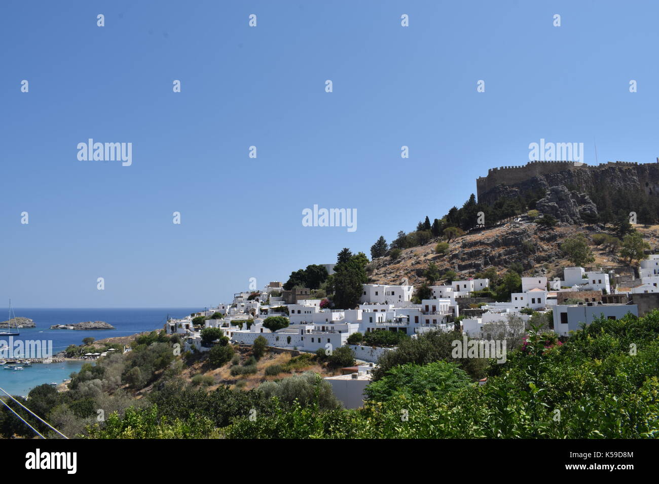 Lyndos rhodes Banque de photographies et d’images à haute résolution ...