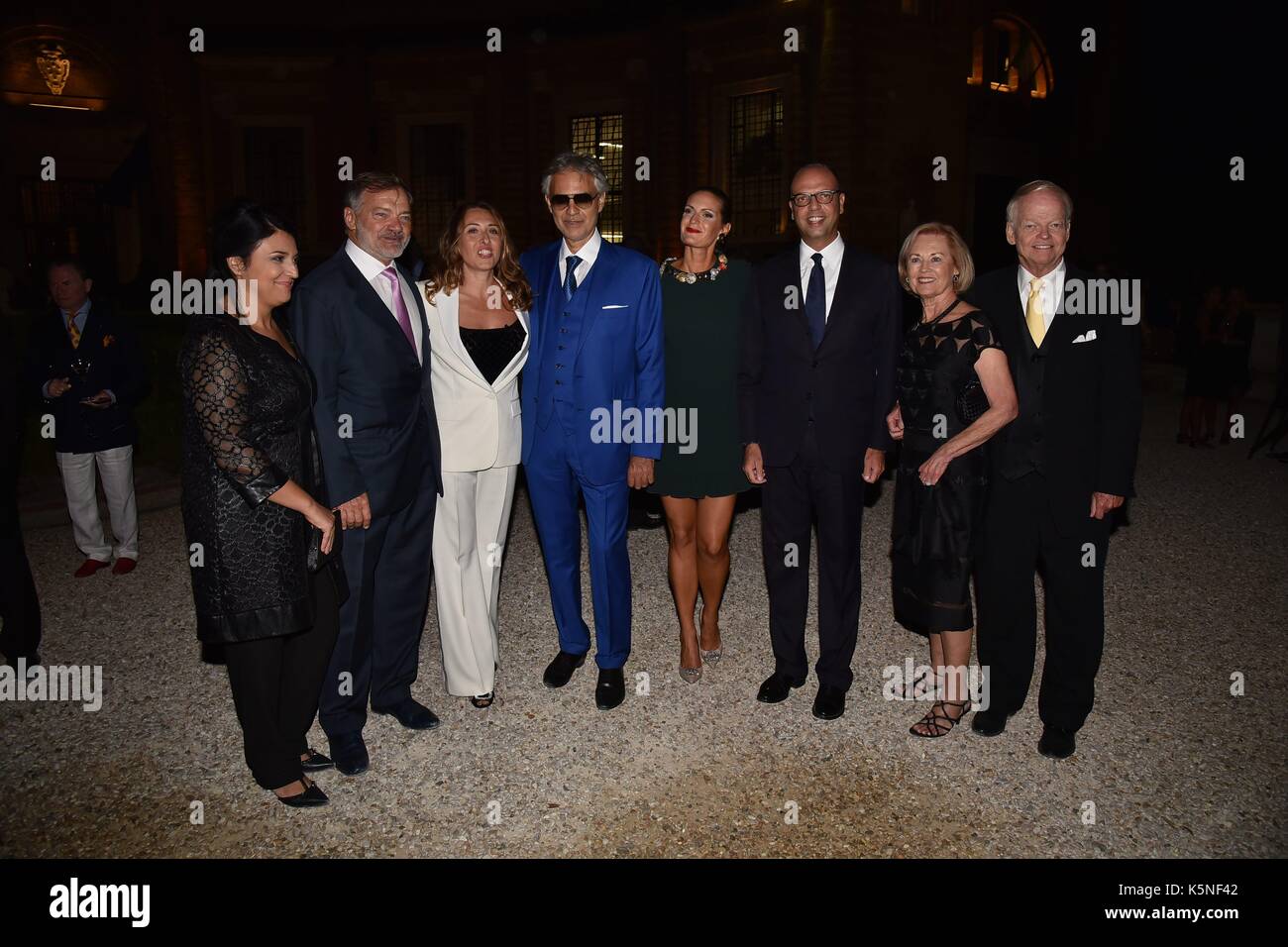 Rome, Villa Madama dîner celebrity fight night, dans la photo : tiziana ...