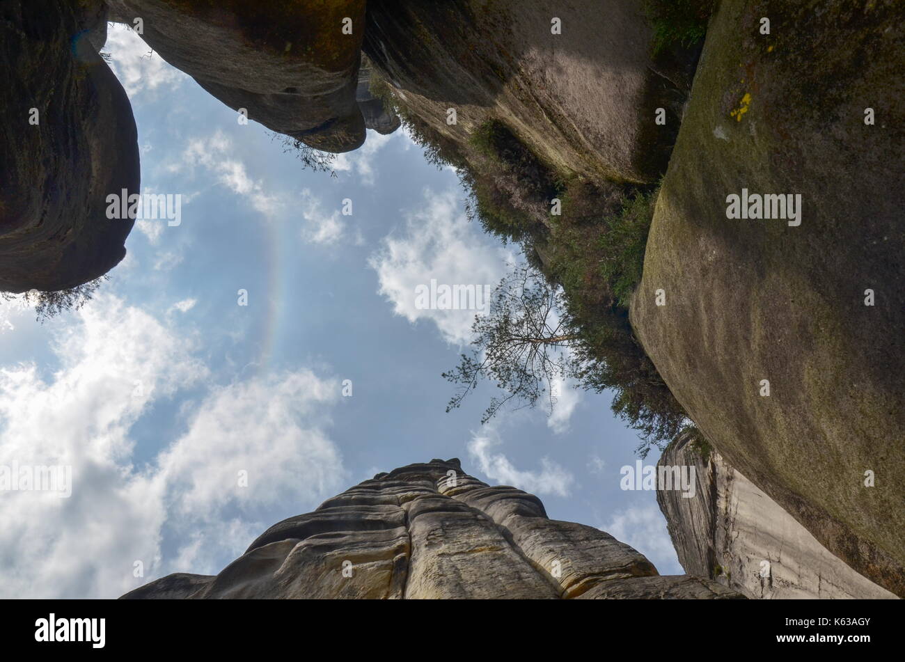 Adrspach rocks Banque de photographies et d’images à haute résolution ...