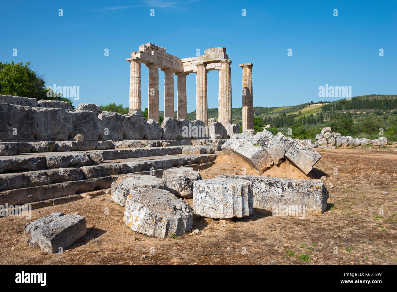 Zeus temple Banque de photographies et d’images à haute résolution - Alamy