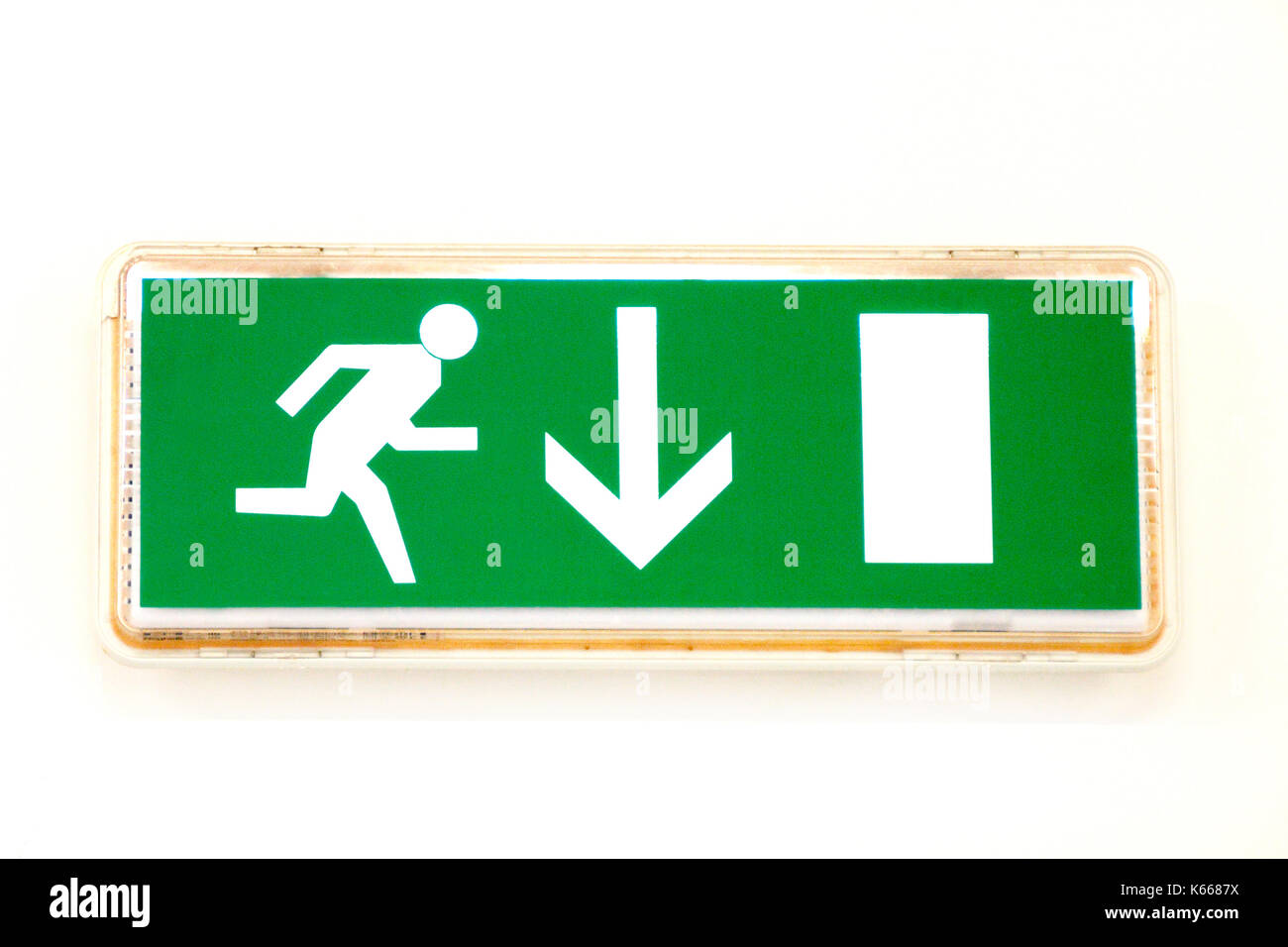Direction de la sortie de secours Banque de photographies et d’images à ...