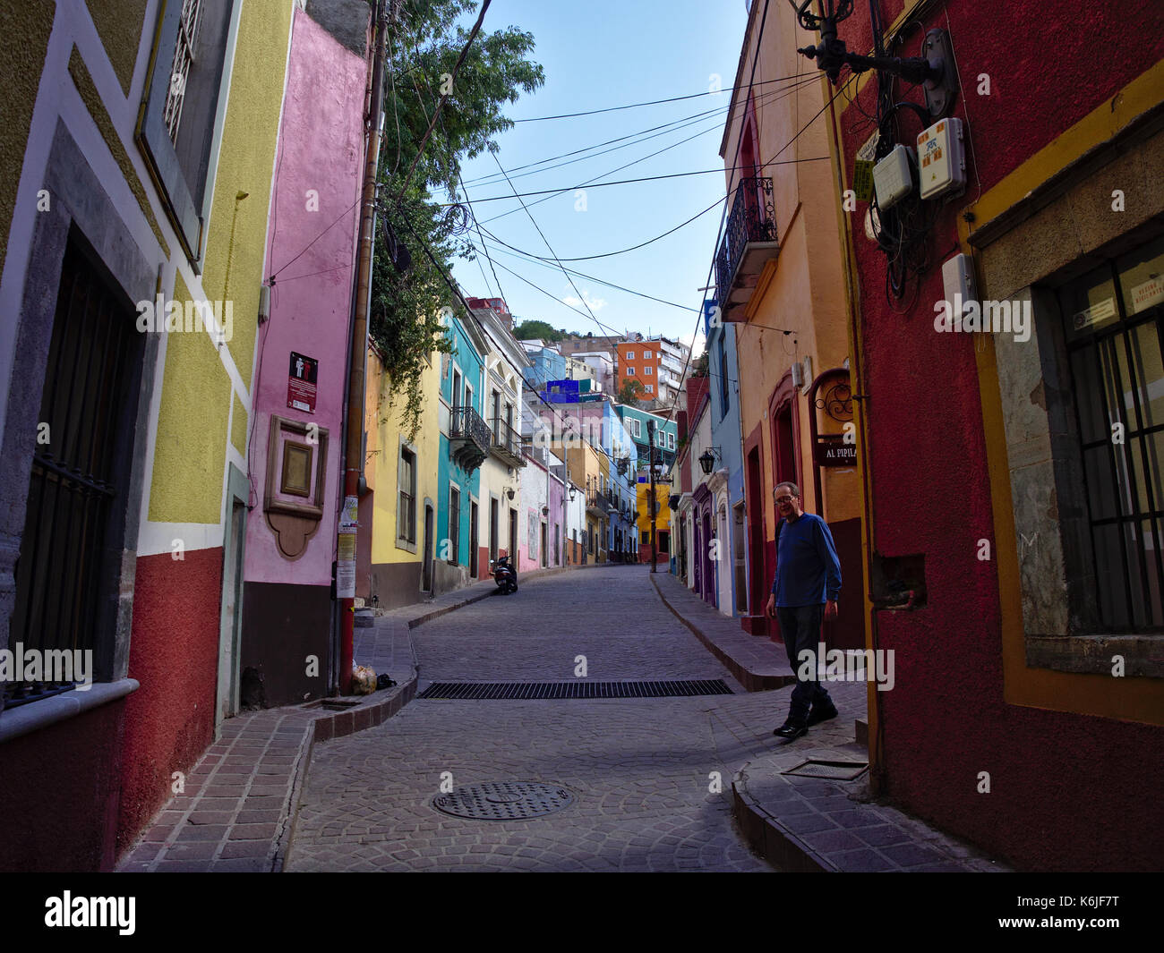 Rue espagnole centre ville historique Banque de photographies et d ...