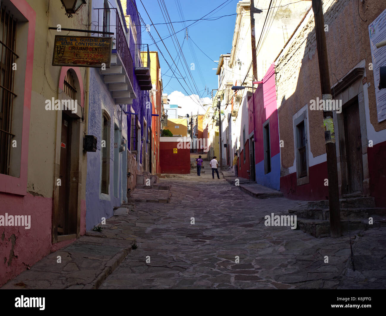 Rue espagnole centre ville historique Banque de photographies et d ...