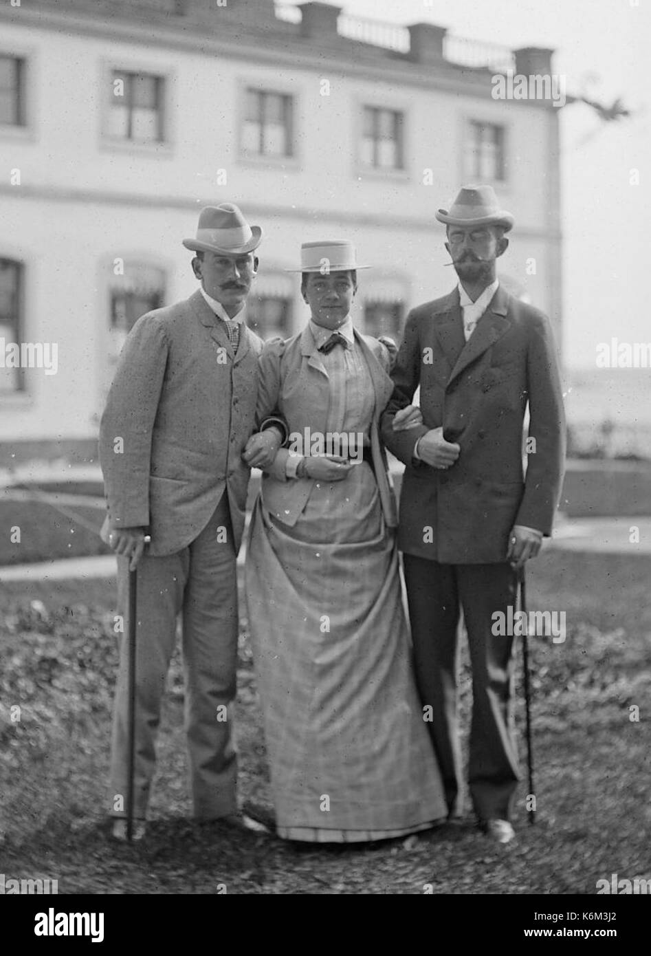 Victoria von baden Banque d'images noir et blanc - Alamy